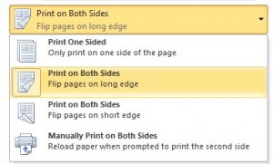 Double Sided Printing Long Edge vs Short Edge | Ycsoftware.net